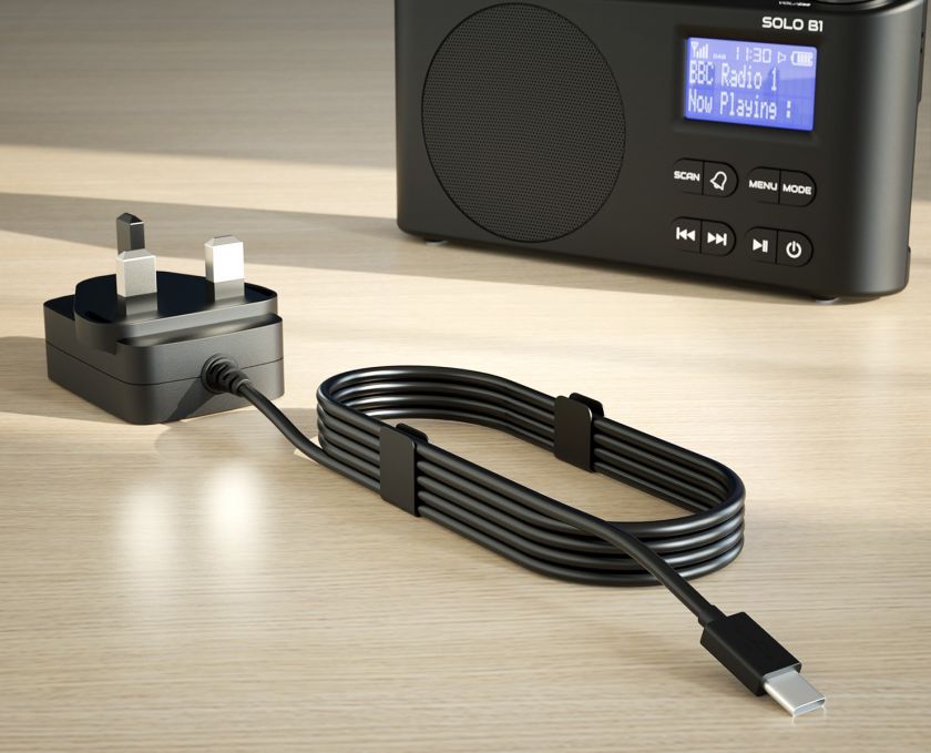 Solo B1 Mains Power Adapter - Type C | Best of British Audio Electronics