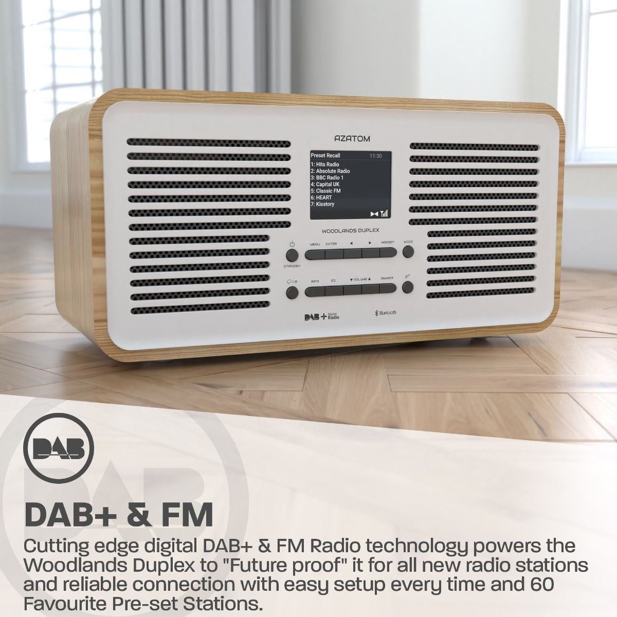 Woodlands Duplex Light Oak Certified Refurbished | Best of British Audio Electronics