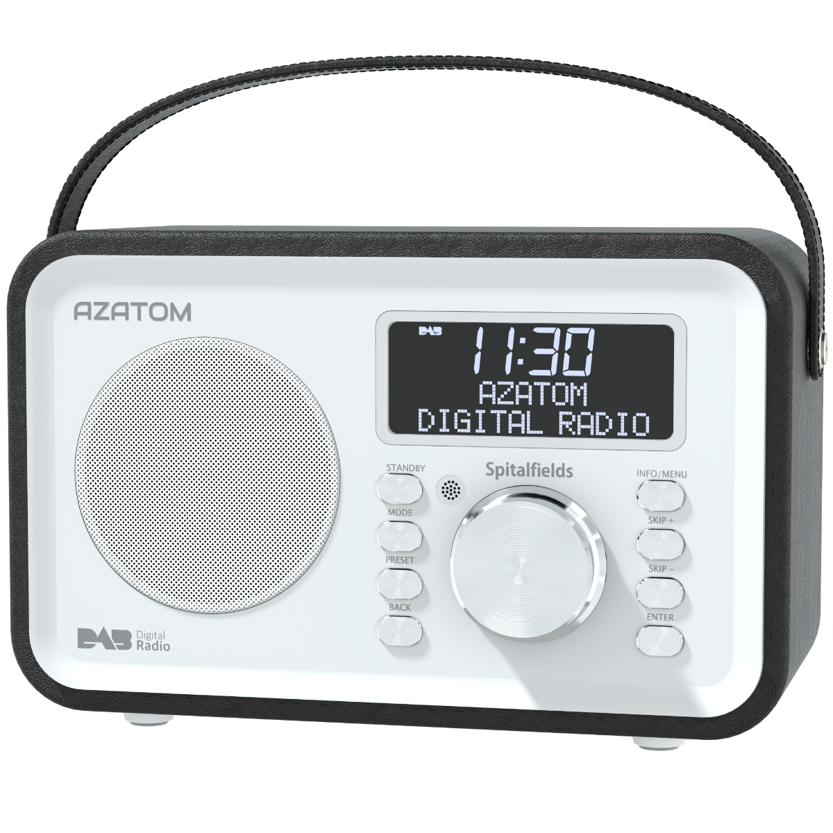 Spitalfields Retro DAB & FM Radio Certified Refurbished | Best of British Audio Electronics