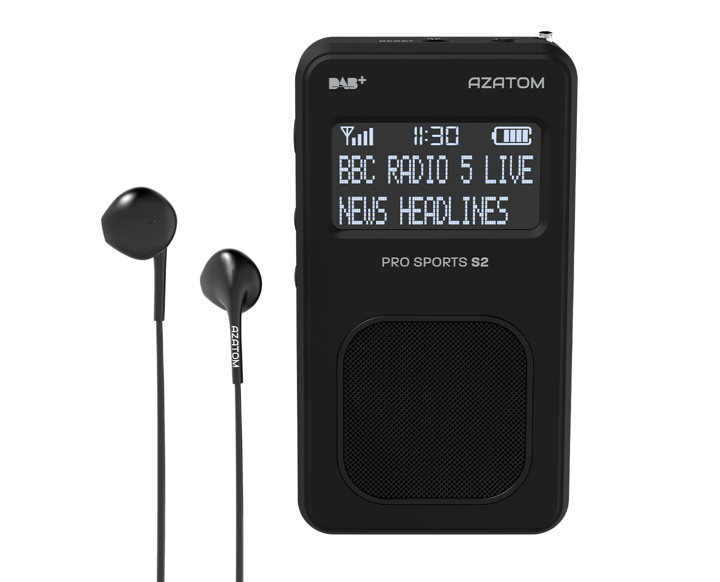 Pro Sports S2 Portable DAB & FM Radio | Best of British Audio Electronics